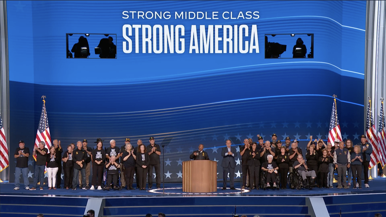 [미국민주당 전당대회 8월20일] 미 전역 트럭커들 한 자리에 모였다